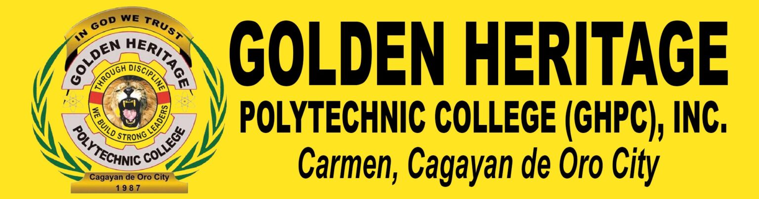 CHED PROGRAMS - GOLDEN HERITAGE POLYTECHNIC COLLEGE (GHPC), INC.